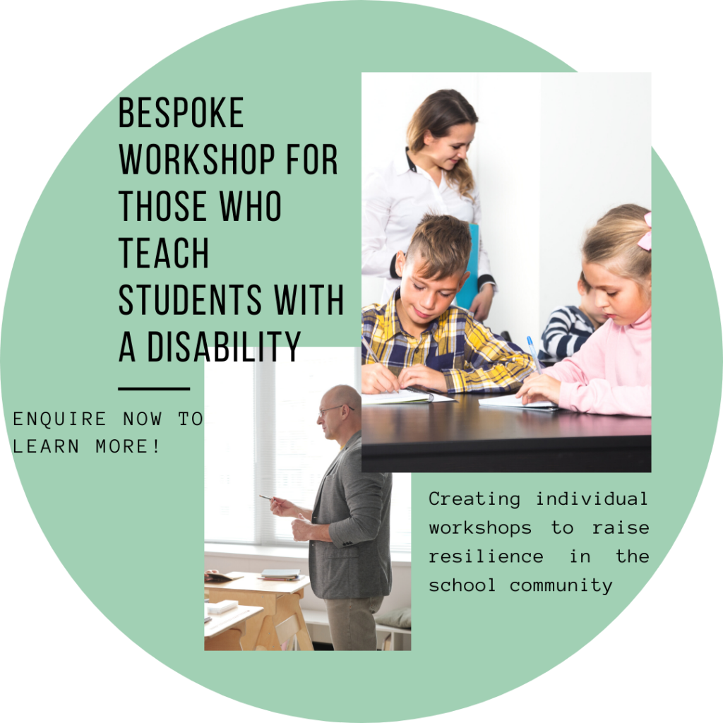 Bespoke Workshops for Teachers who Teach Students with a Disability ...